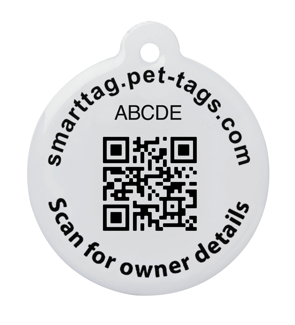 Smart Pet Tag with QR Code | Free Engraving Included – Pet Tags UK