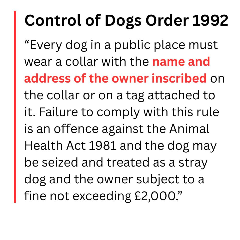 Is your smart QR pet tag illegal? – Pet Tags UK